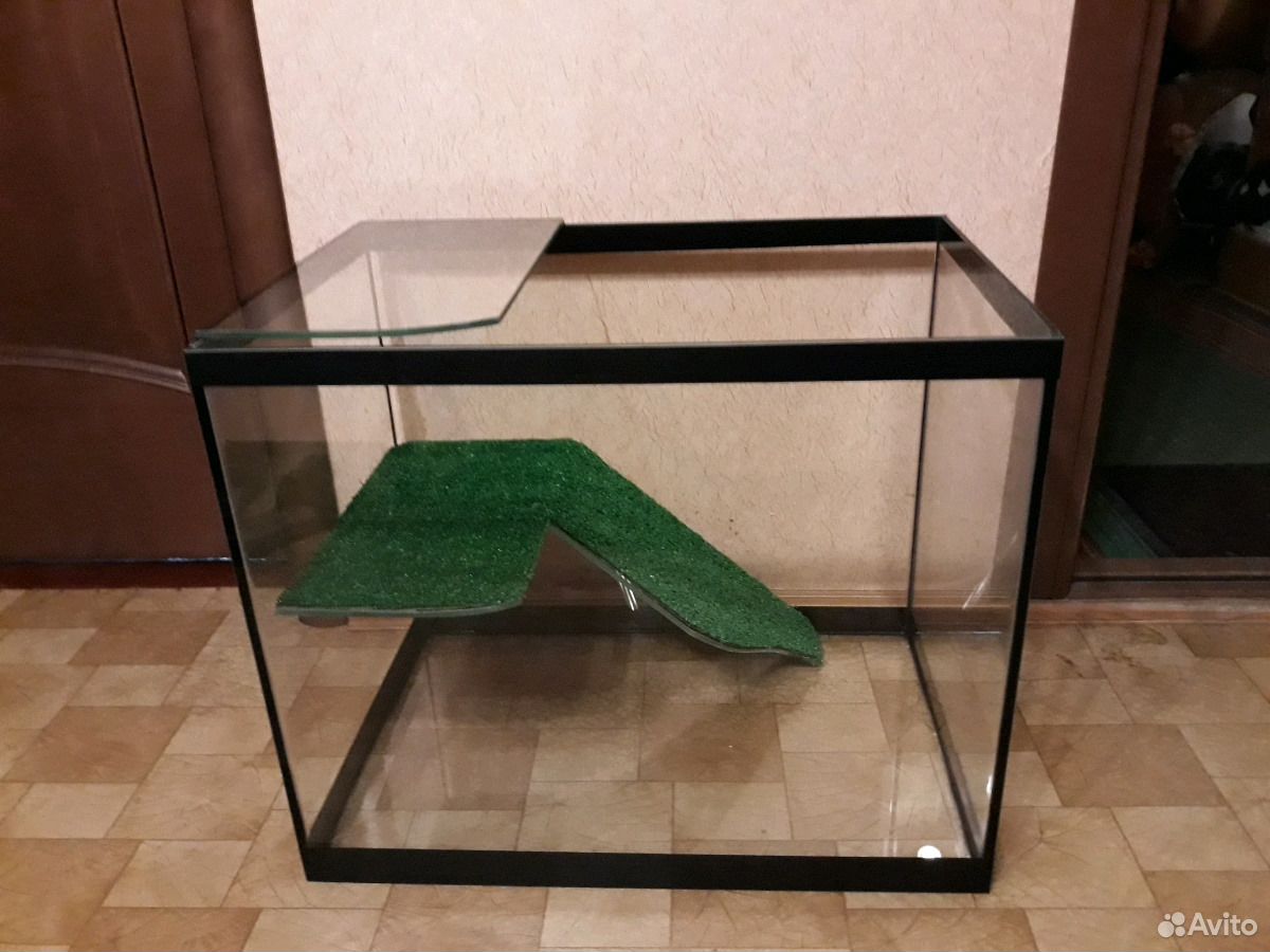Террариум 120 л с мостом