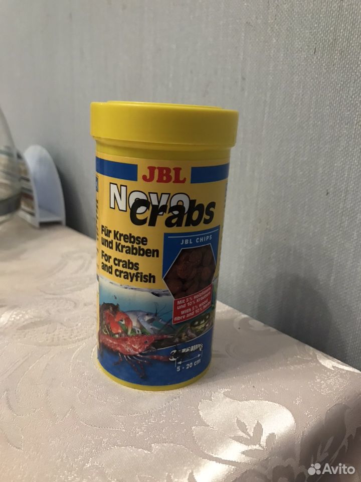 Корм JBL NovoCrabs-корм для панцирных ракообразных