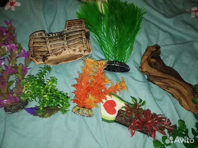 Искусственные водоросли для аквариума