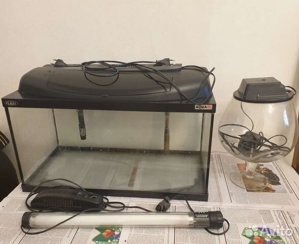 Аквариум aquael и Бокал