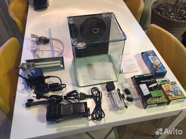 Dennerle Nano Cube 10l + оборудование