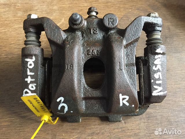 Суппорт тормозной задний правый Nissan Patrol, VI купить в Москве ...