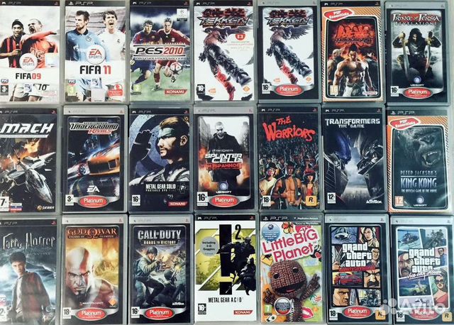 Игры PSP Диски псп Новые Бу Продажа Доставка часть купить в Москве ...