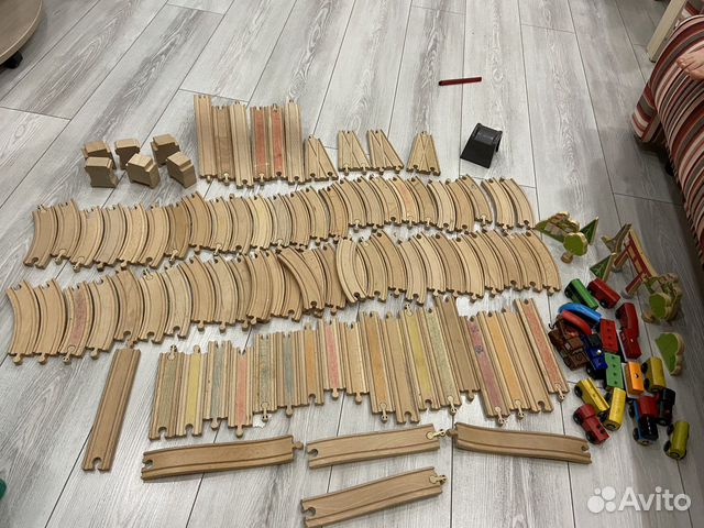 Деревянная железная дорога IKEA купить в Новосибирске | Личные вещи | Авито