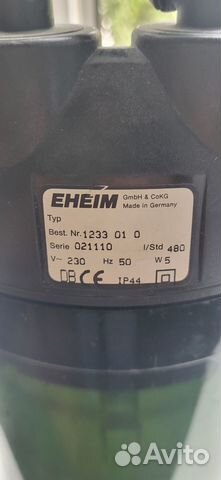 Фильтр внешний Еheim Ecco