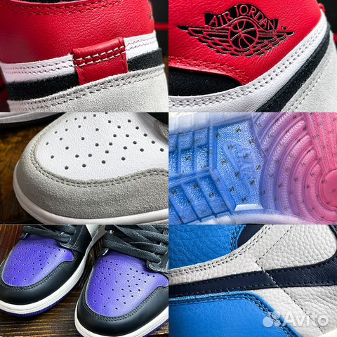 Кроссовки Nike Air Jordan 1 High оригинал качество купить в Москве ...